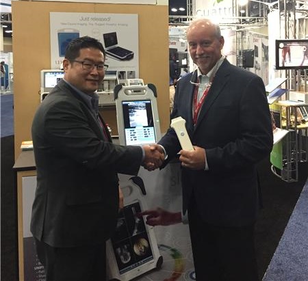 힐세리온, 美나스닥 상장사와 무선 휴대용 초음파 기기 500만 달러 계약 체결